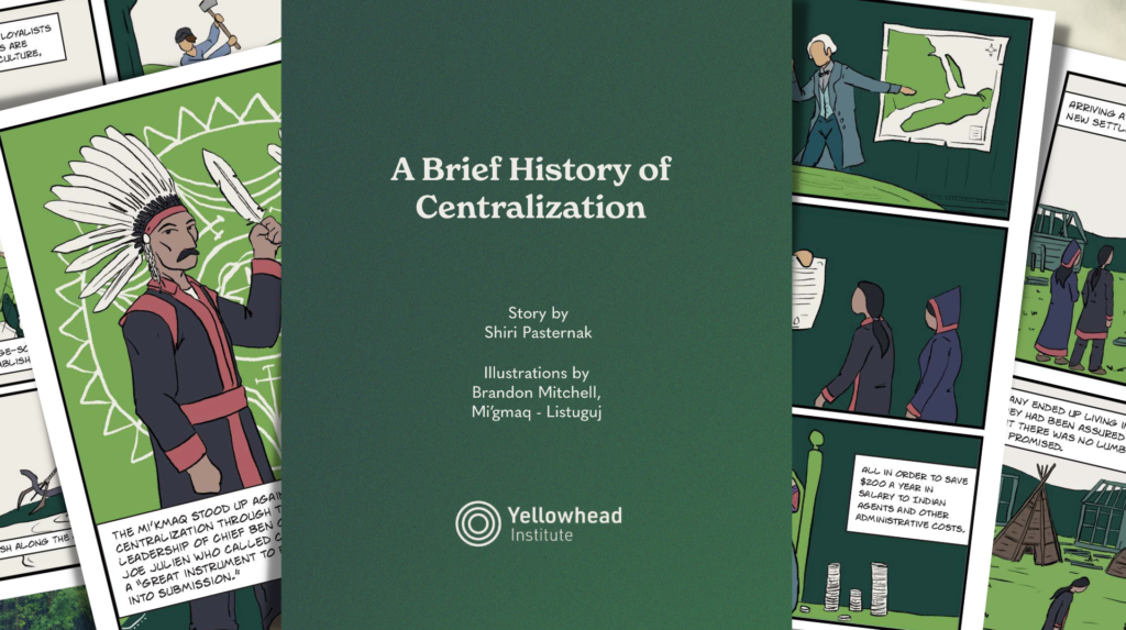 A Brief History of Centralization - Birch Bark Comics